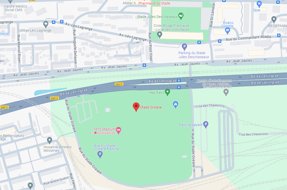 Stade Océane - Billetterie Officielle du Havre AC