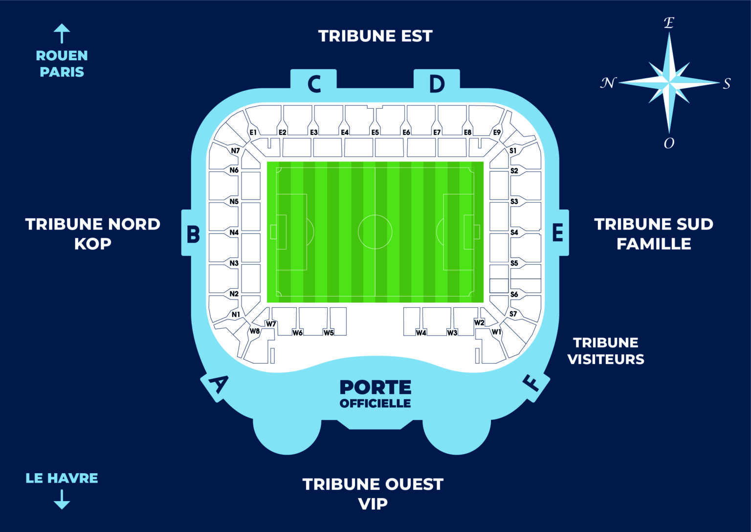 Informations billetterie - Billetterie Officielle du Havre AC